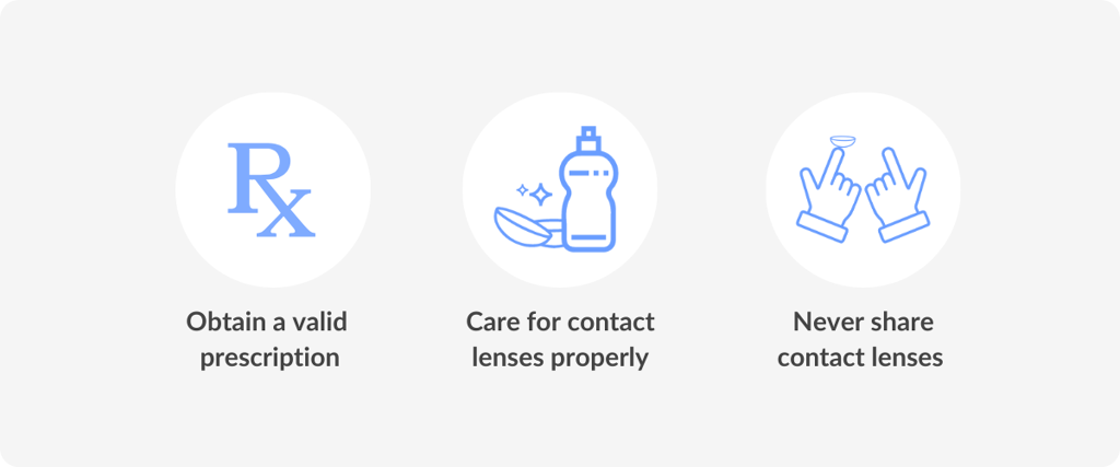 Are Colored Contact Lenses Safe? | SmartBuyGlasses USA