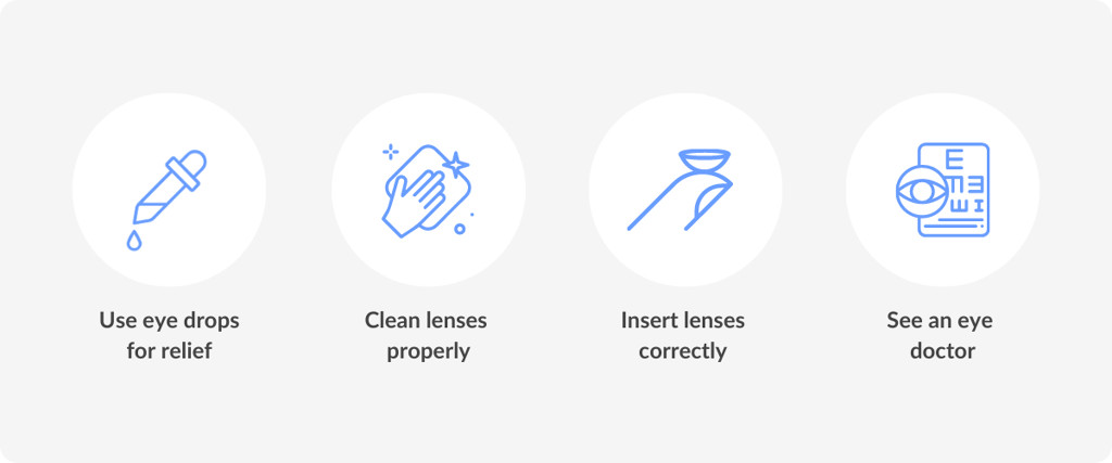 Eye Irritation From Contact Lenses | SmartBuyGlasses US