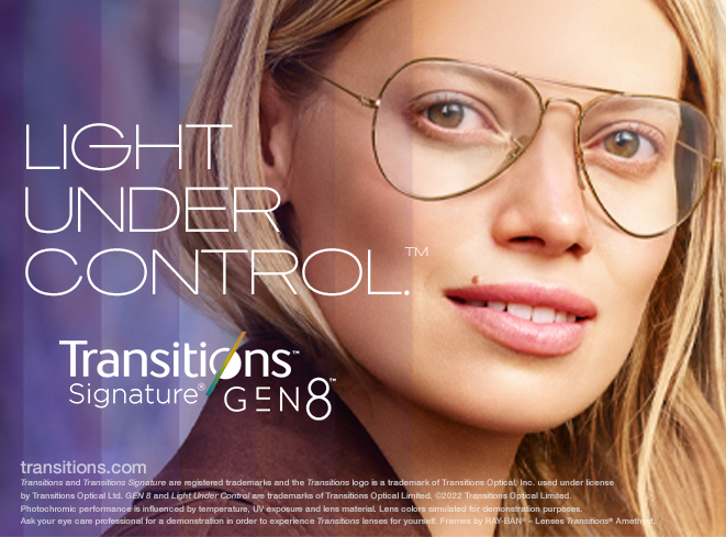 Transitions® Light Intelligent Lenses for Glasses and Sunglasses ...