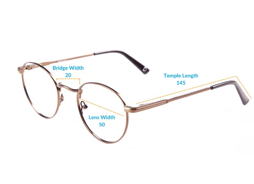 Glasses Measurements | VisionDirect AU